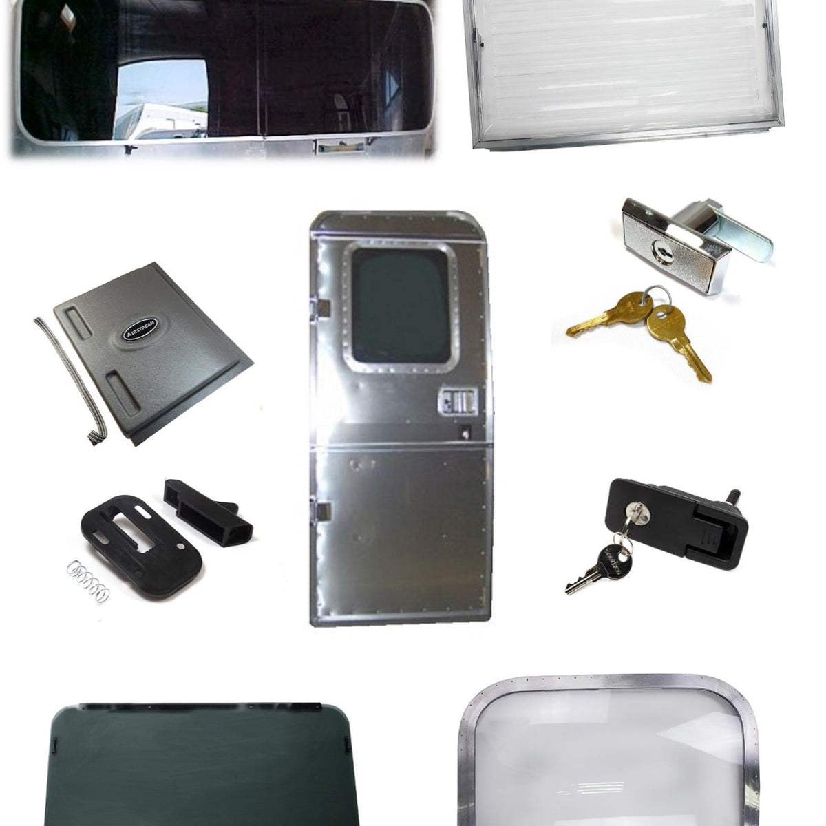 Airstream Doors, Windows and Rockguards – Woodland Airstream Parts and ...