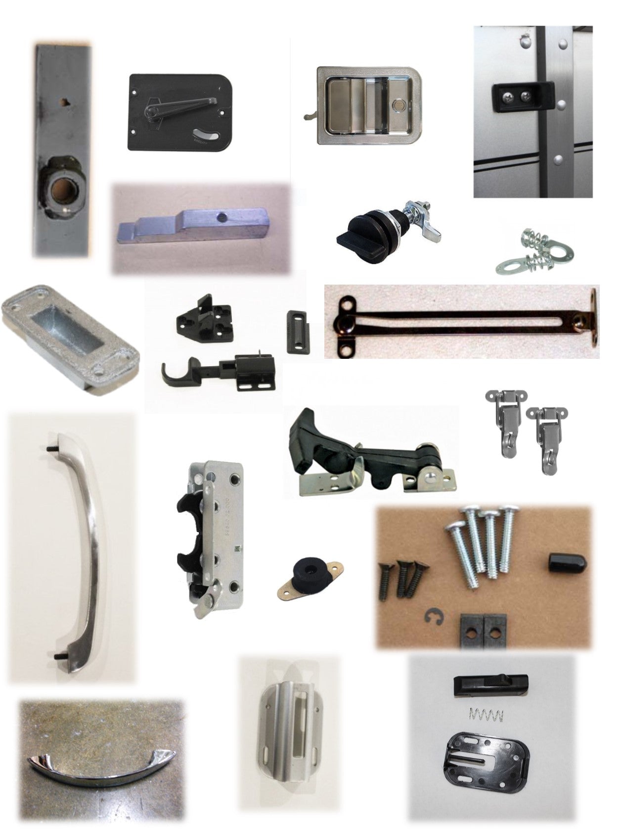 Exterior Locks, Latches, Handles & Hinges – Woodland Airstream Parts ...
