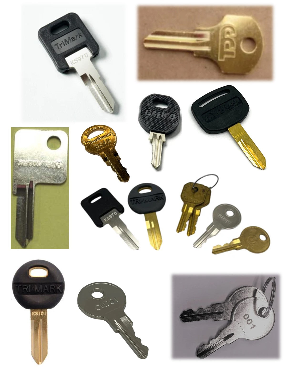 Keys and Key Blanks – Woodland Airstream Parts and RV Accessories Store