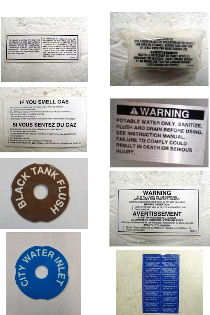 Labels & Tags, CSA – Tagged "Decal"– Woodland Airstream Parts and RV ...