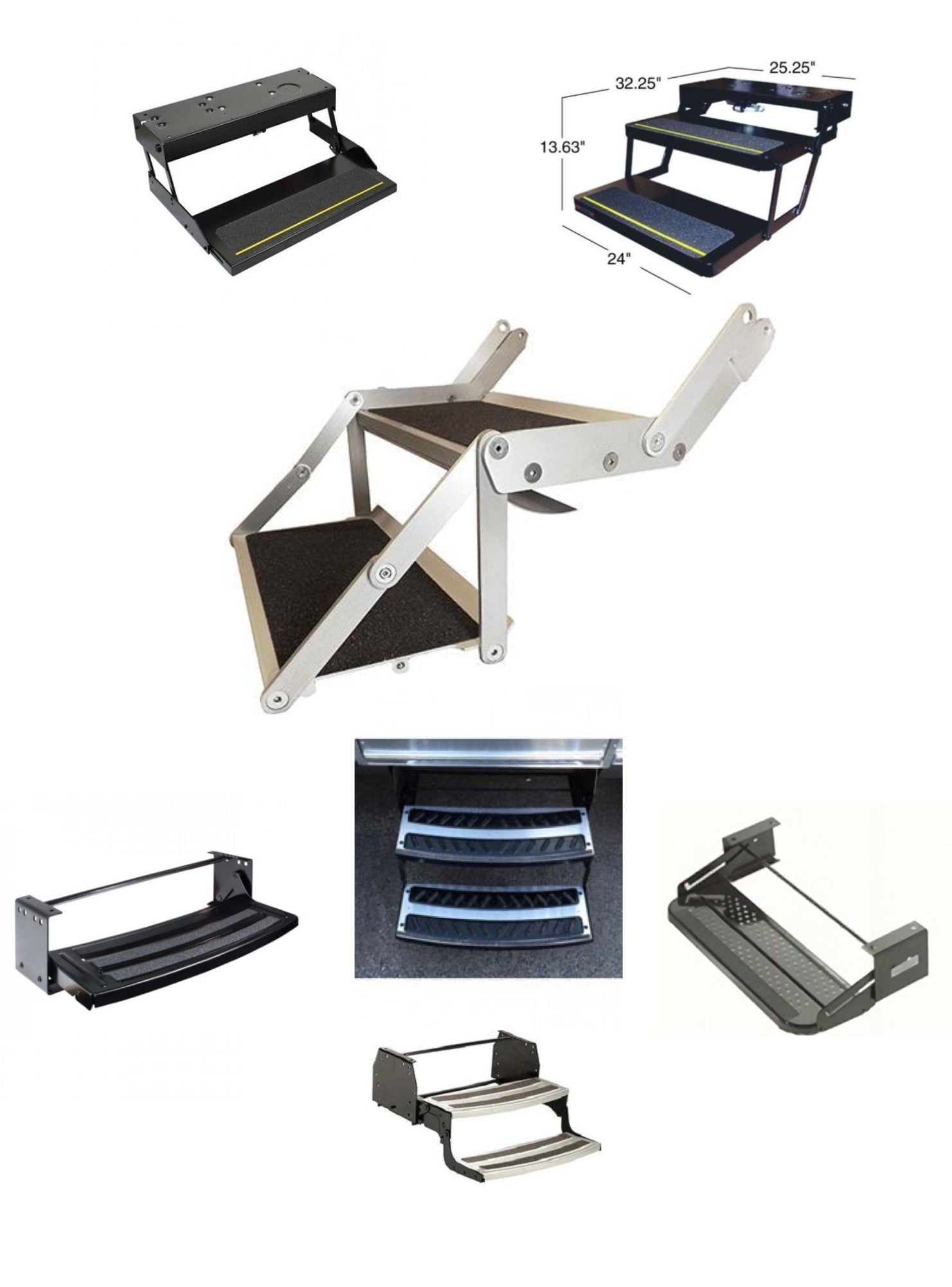 Airstream Step Assemblies – Woodland Airstream Parts and RV Accessories ...