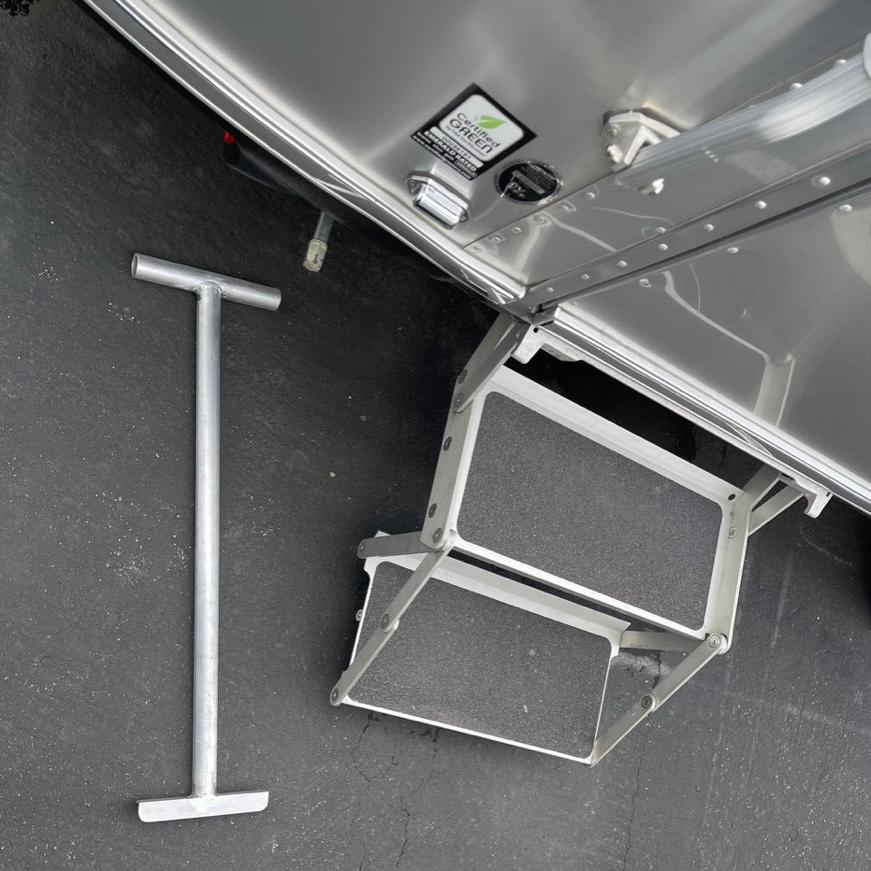 Air Step Brace for Airstream Trailers - Prevents Bouncy Stairs ...