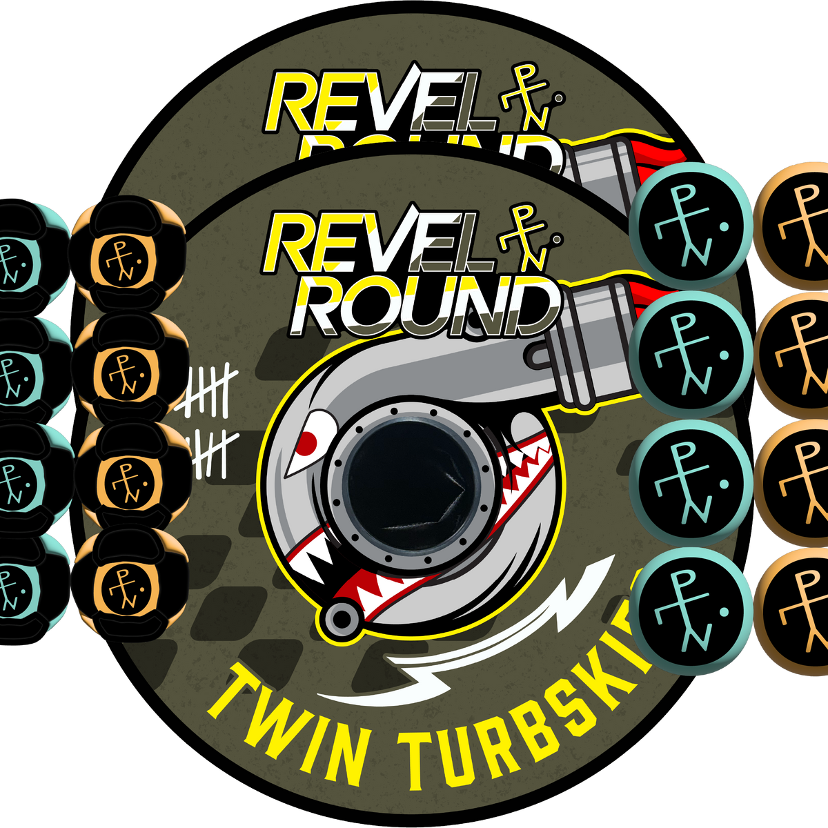 🦈 Twin Turbskies Edition – Woodland Airstream Parts and RV Accessories ...