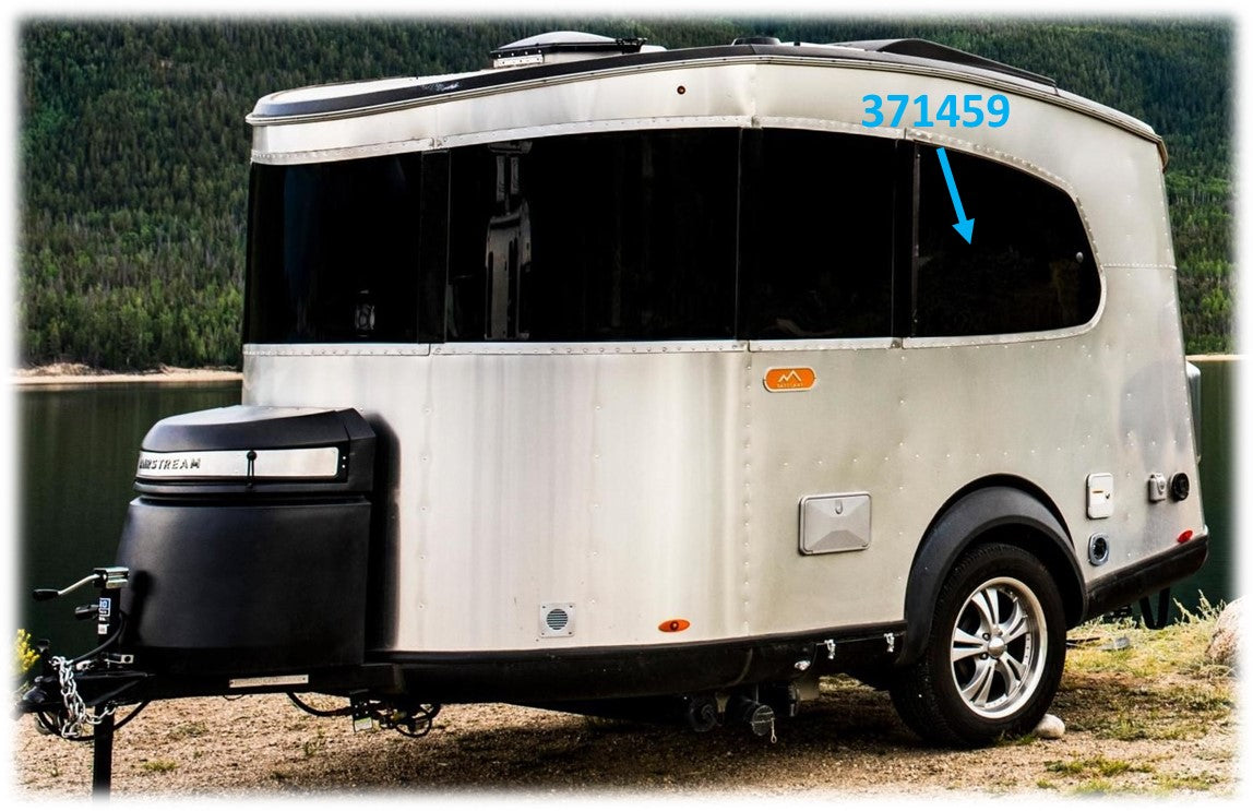 Airstream Roadside Rear Window Assembly for Basecamp 16 - 371459 ...